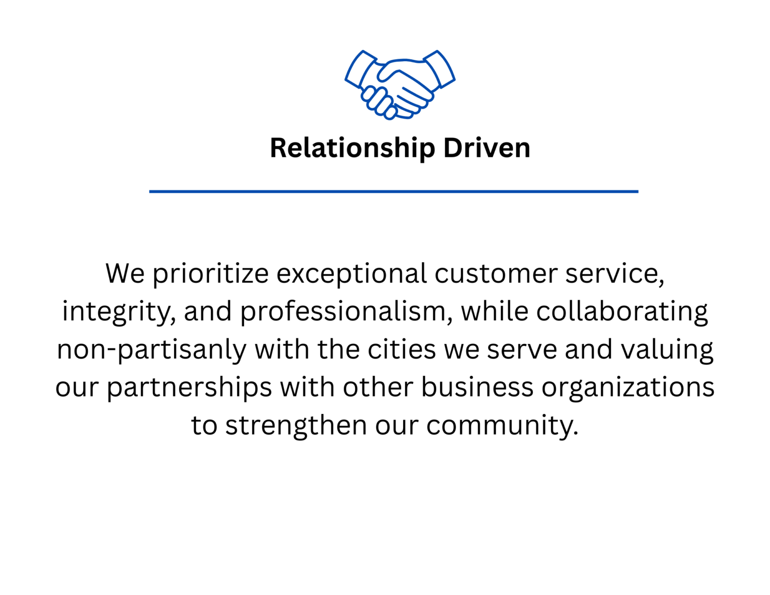 Core Values - SouthWest Metro Chamber of Commerce